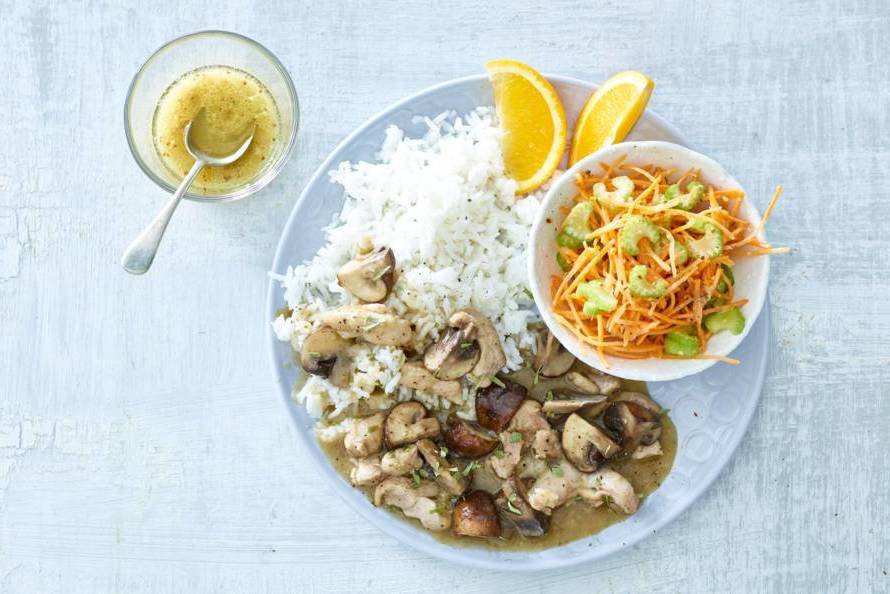 Fast chicken ragout with tarragon - Recipe Guide