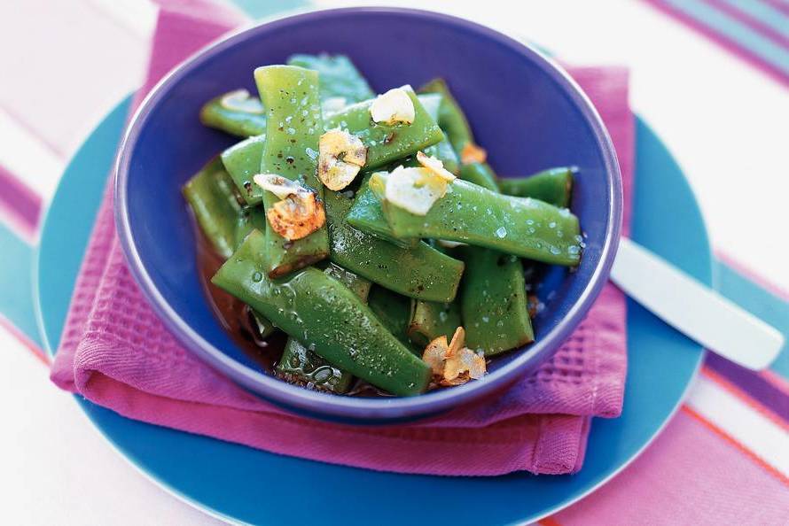 Fried string beans with balsamic vinegar - Recipe Guide
