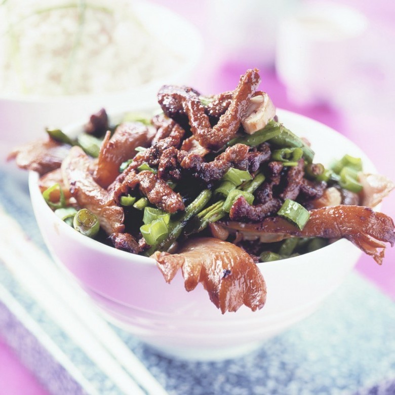 Oriental beef strips from the wok - Recipe Guide
